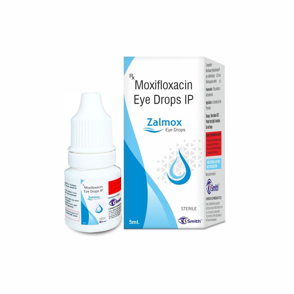 Zalmox Eye Drops Manufacturer in India - I Smith